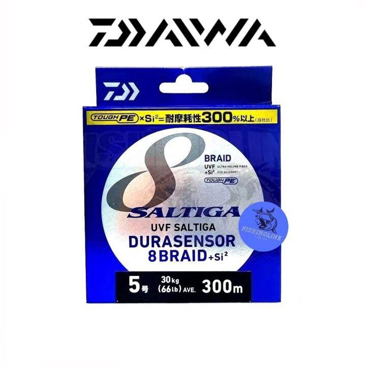DAIWA UVF SALTIGA DURASENSOR 8 BRAID+Si^2 FISHING LINE | Lazada
