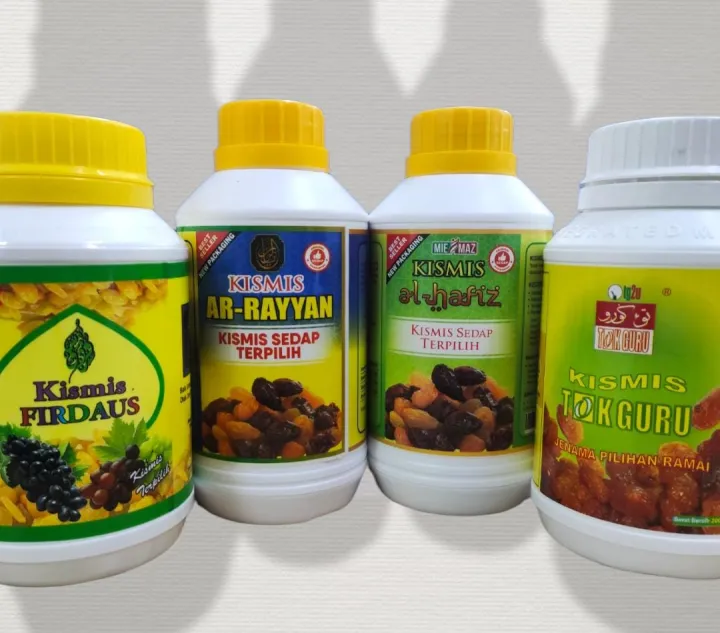KISMIS AR RAYYAN KISMIS AL-HAFIZ KISMIS FIRDAUS KISMIS TOK GURU KISMIS ...