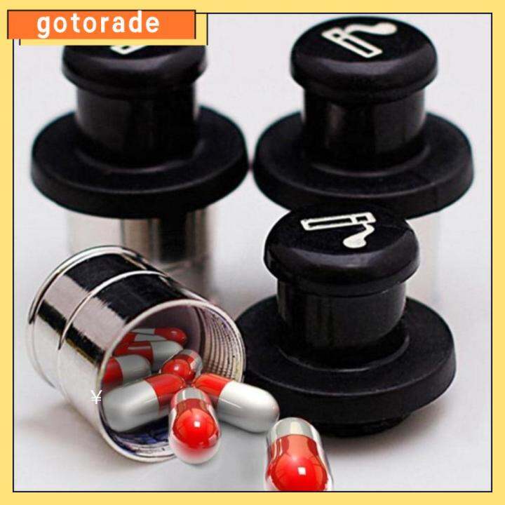 GOTORADE Portable Pill Case Hidden Secret Car Box Concealed Storage Box ...