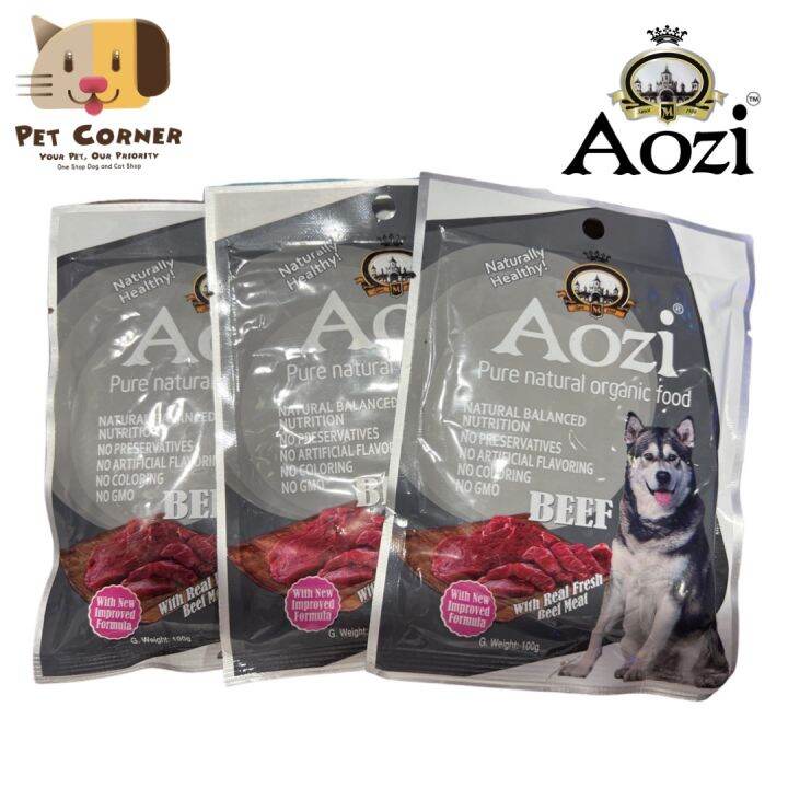 Aozi Organic Wetfood 100G x 15 PKS For Dogs | Lazada PH