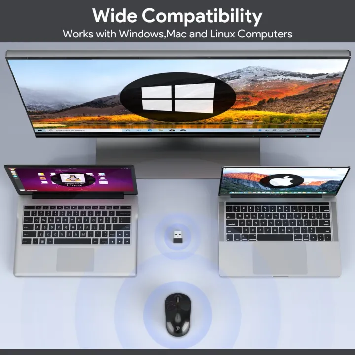 mouse Promax M4 Power saving wireless mouse with Nano Receiver | Lazada PH