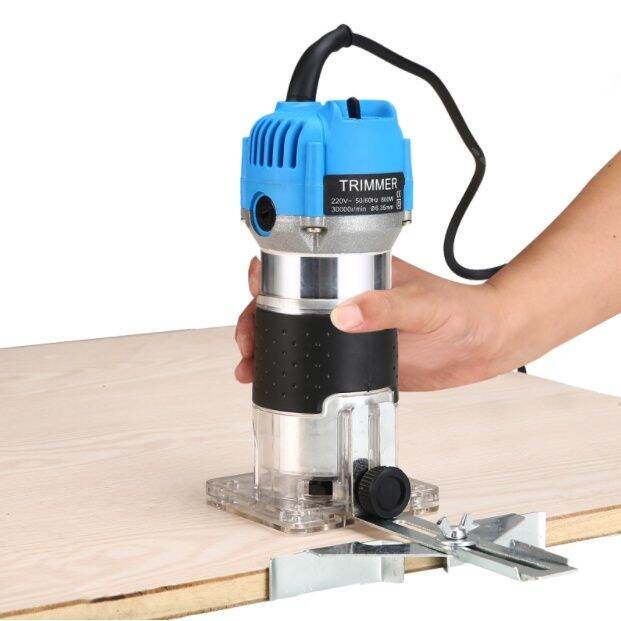 Woodworking Electric Wood Trimmer 800W6MM Milling for Engraving ...