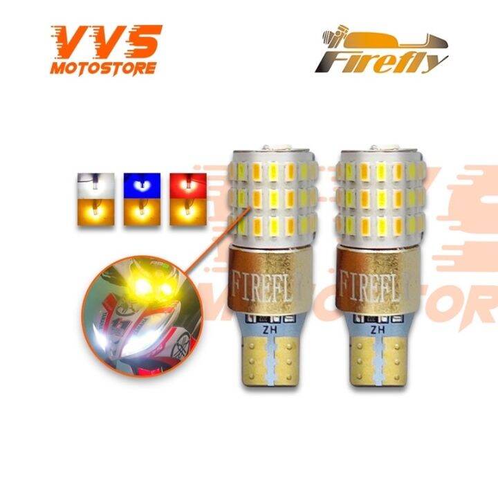 T15 DUAL CONTACT parklight/signal light. WHITE/AMBER ( 1 pair) | Lazada PH