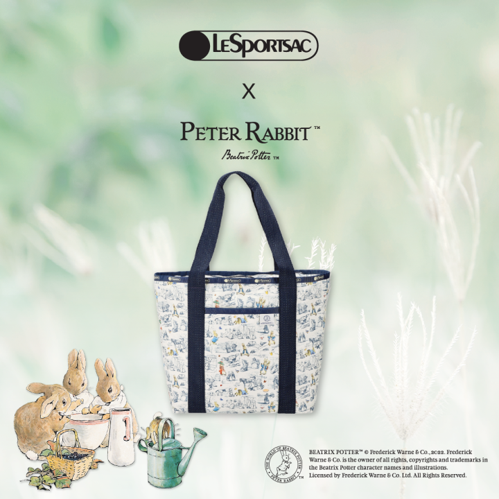 Lesportsac Everyday Zip Tote Bag กระเป๋าโท๊ส กระเป๋าถือ Style 3867 ...