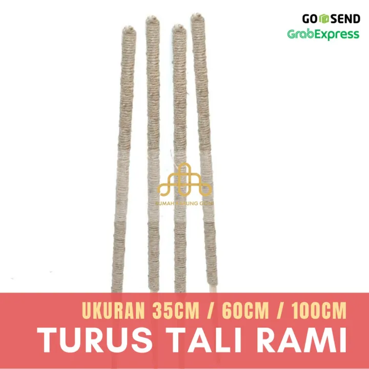 Penyangga Tanaman Hias-Turus Tali Rami-Turus Tanaman Merambat / Turus ...