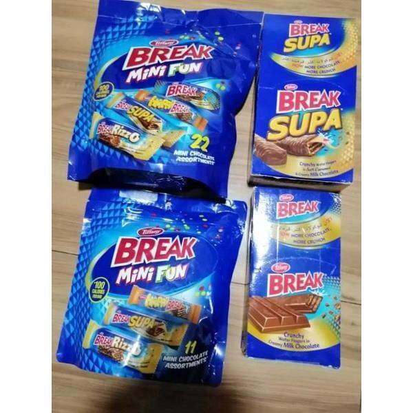 Stationery Tiffany Break Mini Fun Crunchy Wafer Fingers in Creamy Milk ...