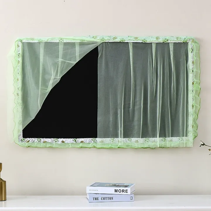 TV Cover LCD Lace Curved Flat 32 Inch 55 Inch 65 Inch Cover Cloth Wall ...