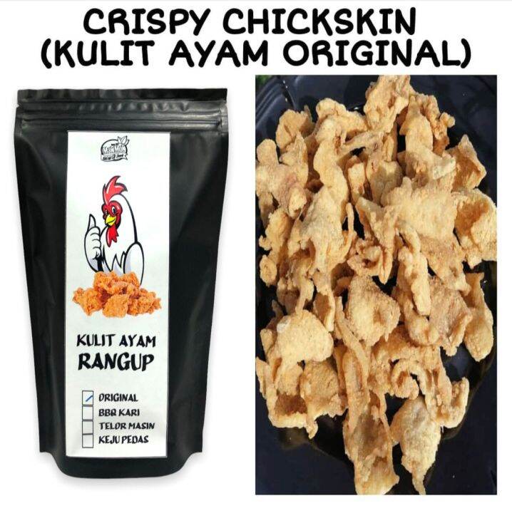 kulit ayam goreng crispy | chicken skin crispy | snack food | homemade ...