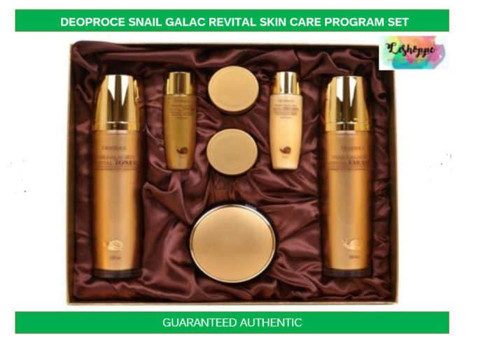 DEOPROCE SNAIL GALAC REVITAL SKINCARE PROGRAM | Lazada PH