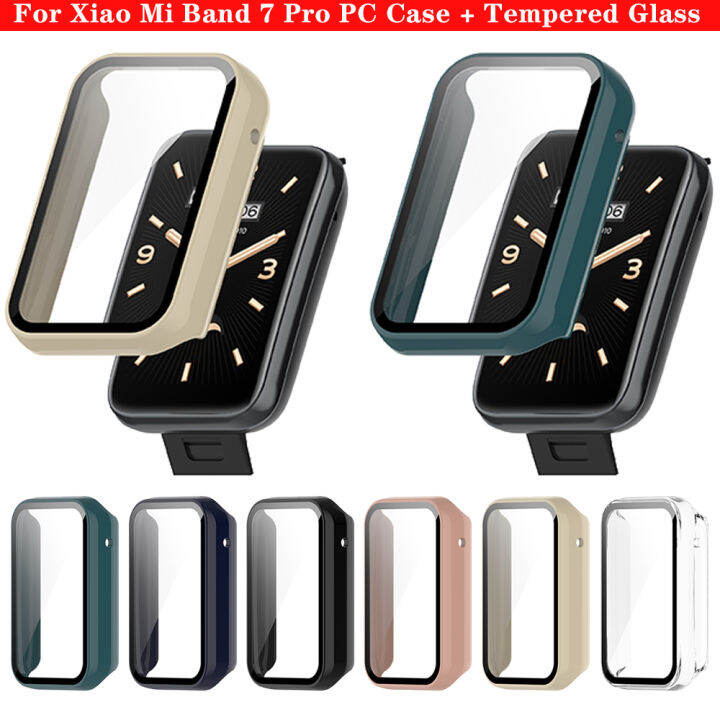 สำหรับแถบ Xiaomi Mi Casing PC 7 Pro + ฟิล์มกระจกเทมเปอร์สำหรับ7Pro Mi ...