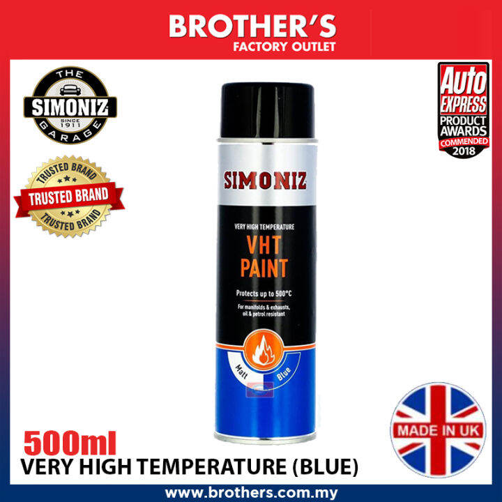 SIMONIZ VERY HIGH TEMPERATURE VHT (BLUE) 500ml HIGH QUALITY 100% ...
