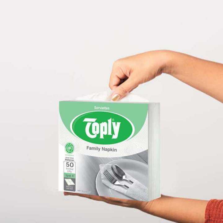 TOPLY Napkin Tissue - 50 Lembar | Lazada Indonesia