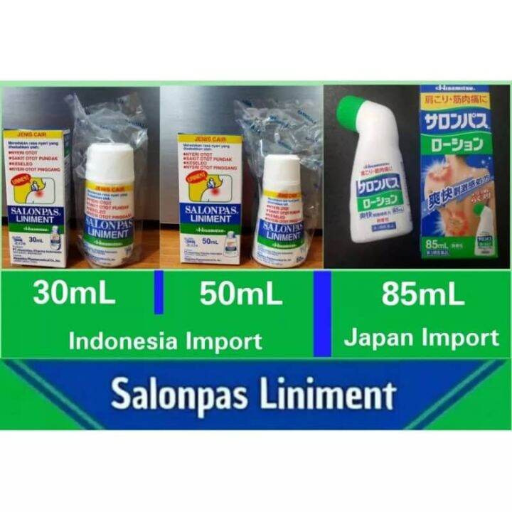 Salonpas Liniment Hisamitsu salonpas roll on Pain Relief - with box ...