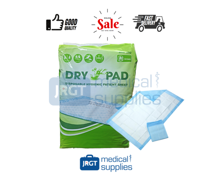 DryPad (Surrmed) Disposable Underpads (1 Pack - 10pcs) | Lazada PH