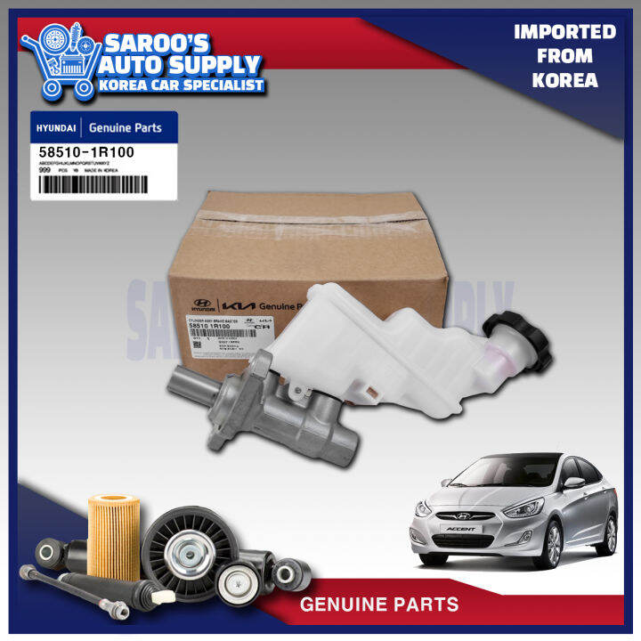[Genuine] Brake Master Cylinder For Hyundai Accent , Original Hyundai ...