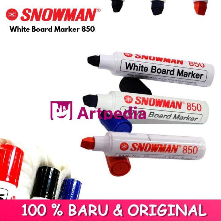 Snowman Marker Jumbo 850 / White Board Marker / Snowman 850 | Lazada ...