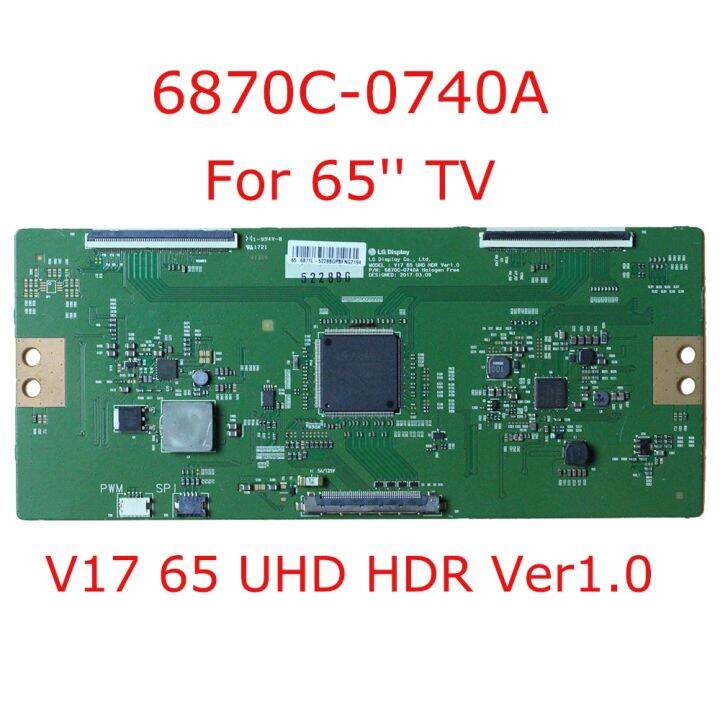 Original LG T-con Board 6870C-0740A For 65'' TV Logic Board 6871L 5228B ...