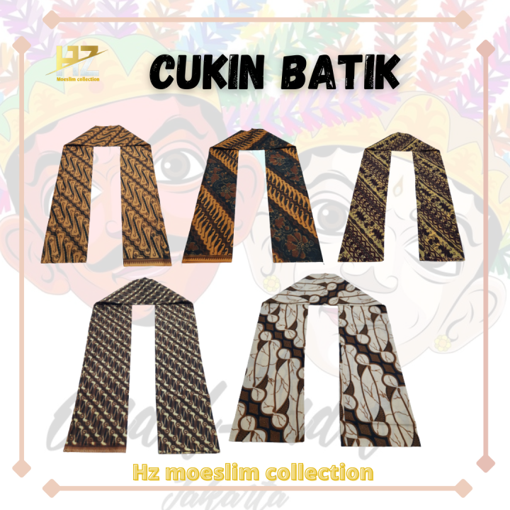 Cukin Betawi Motif Batik Syal Batik Selendang Batik | Lazada Indonesia