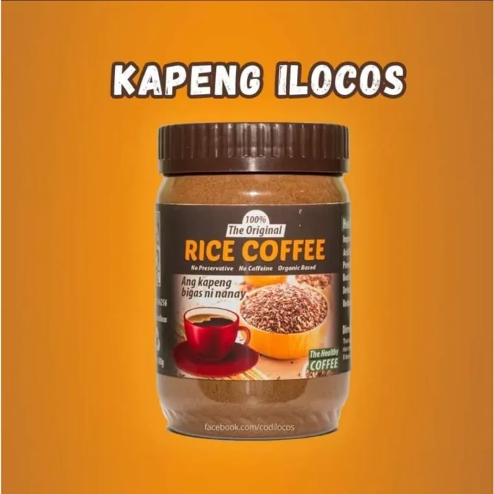 *ILOCOS ORIGINAL BROWN RICE COFFEE 400g (Ang Kapeng Bigas Ni Nanay ...