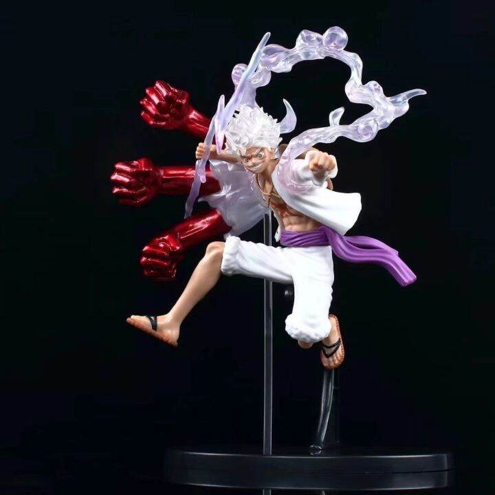 โมเดล ของเล่น Luffy gear 5 One Piece วันพีช ลูฟี่ โมเดลของขวัญของเล่นทำ ...