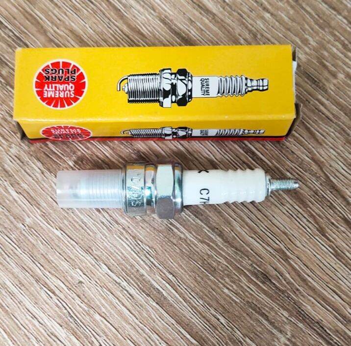 BUSI C7 C7HSA PUTIH UNTUK MOTOR HONDA,YAMAHA | Lazada Indonesia