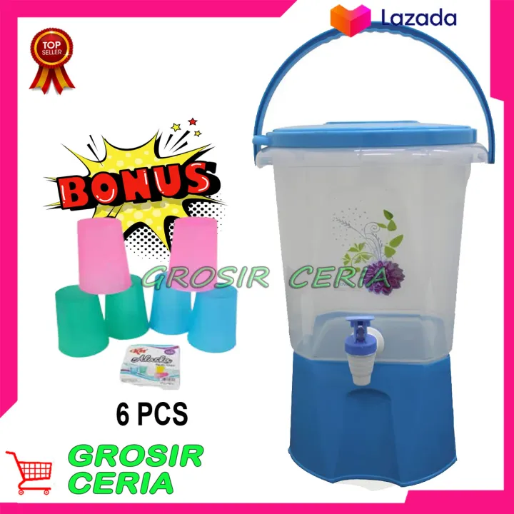 TERLARIS !! Dispenser Air 10 Liter/Tempat Minum/Tempat air/Dispenser ...