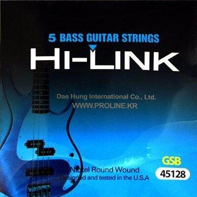Senar Bass 5 String HI LINK Nickel Round Wound 45128 ⭐⭐⭐⭐⭐ | Lazada ...