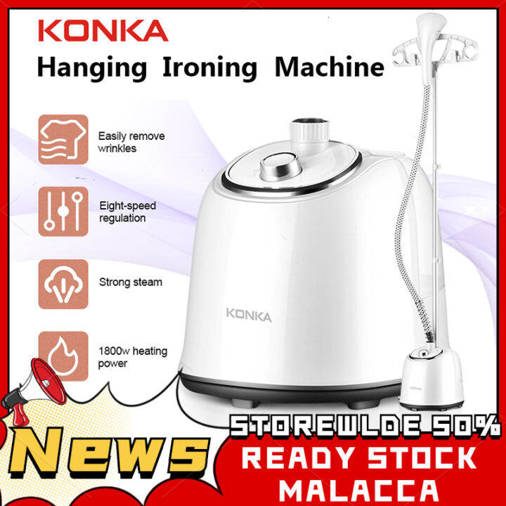 KONKA Household Electric Ironing Machine with adpater besi pengukus ...