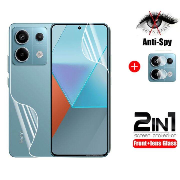 3in1 Hydrogel Film For Redmi Note 13 pro Plus 5G Note13 13pro 13pro ...