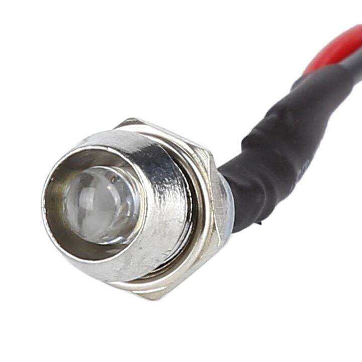 LED Indicator Lights 5MM Dash Dashboard Ndicator Light Housing Panel ...