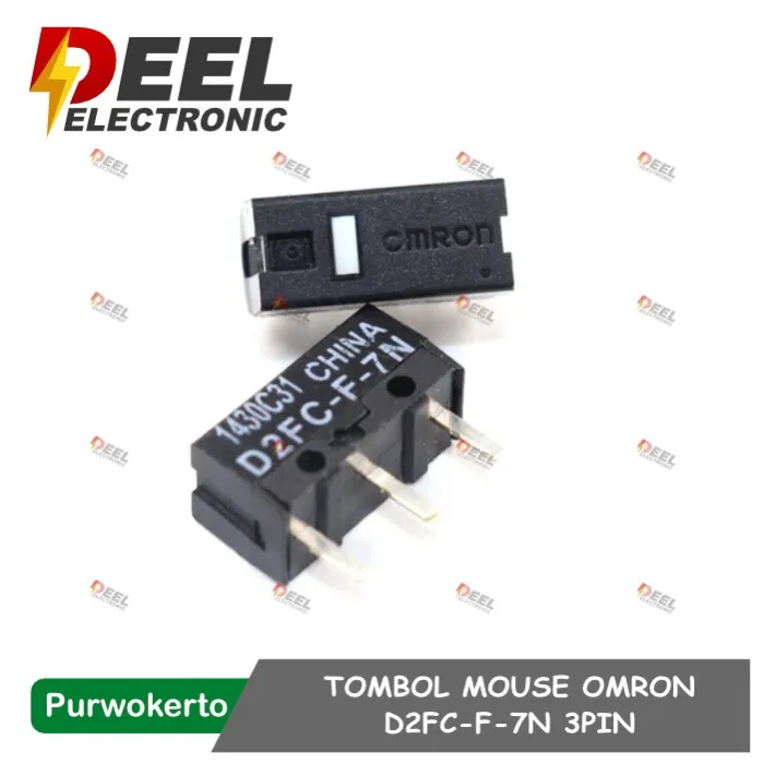 MICRO SWITCH D2FC-F-7N 3PIN TOMBOL MOUSE OMRON SAKLAR TOMBOL KECIL | Lazada Indonesia
