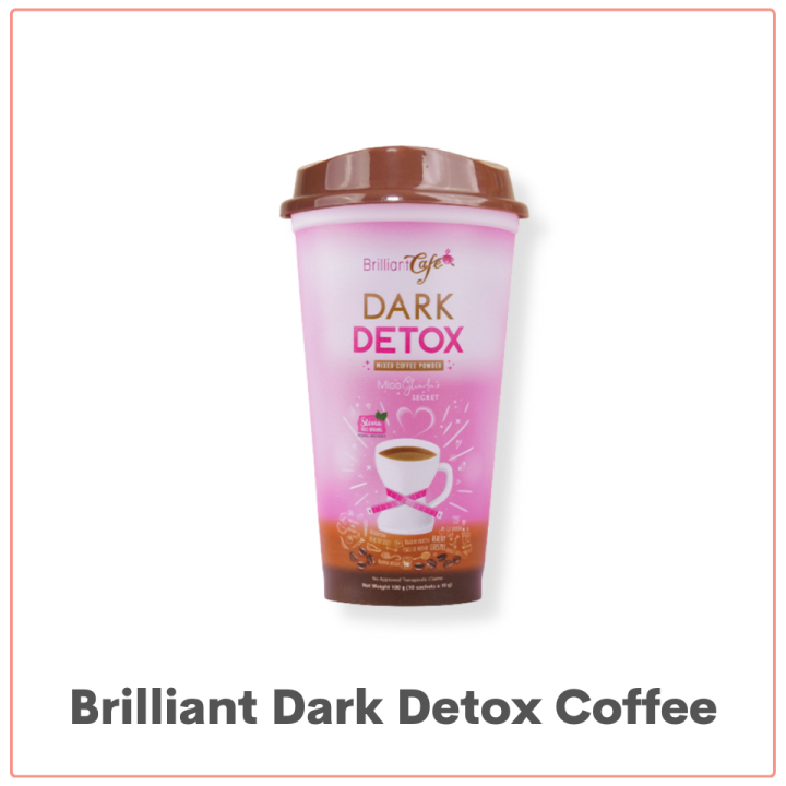 Brilliant Cafe Dark Detox Mixed Coffee Powder | Lazada PH