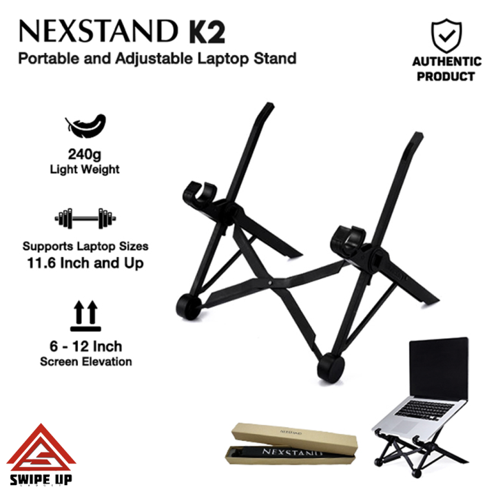 NEXSTAND K2 Compact Foldable Laptop Stand Height Adjustable | Lazada PH