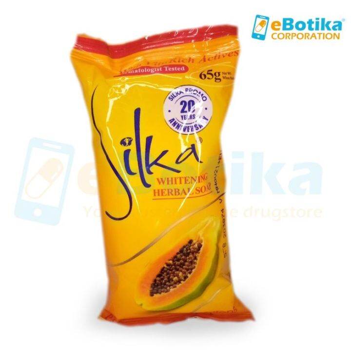 Silka Papaya Soap 65g | Lazada PH