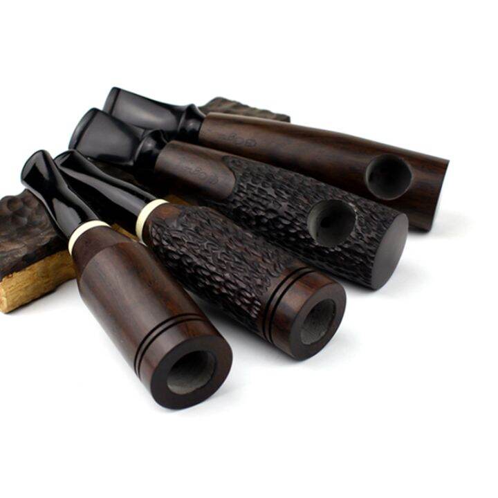Bo Gu cigar pipe small bucket pot hand-made solid wood activated carbon ...