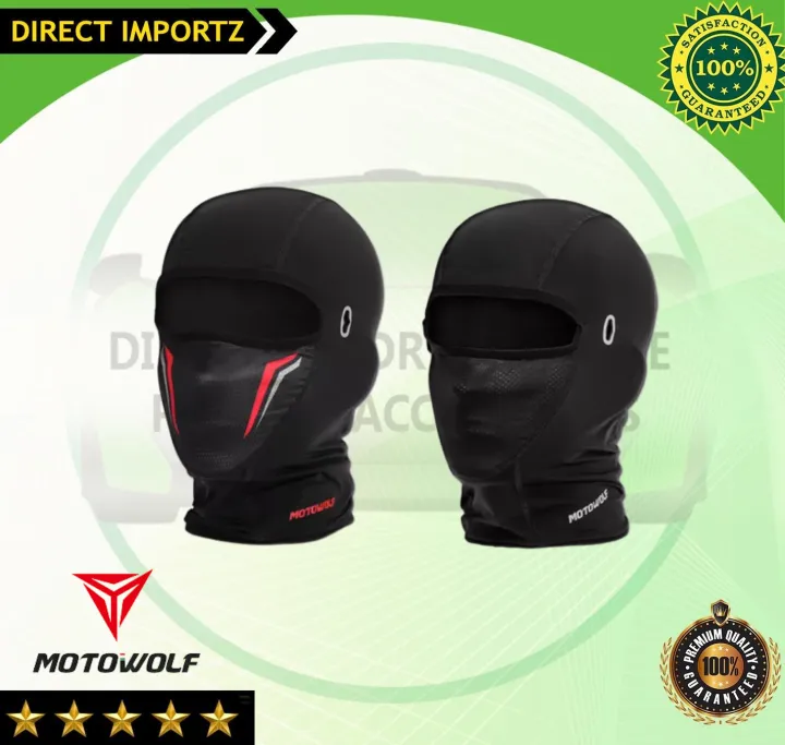 Motowolf Full Face Balaclava Mask for Motorcycle Riders - MDL1919 ...