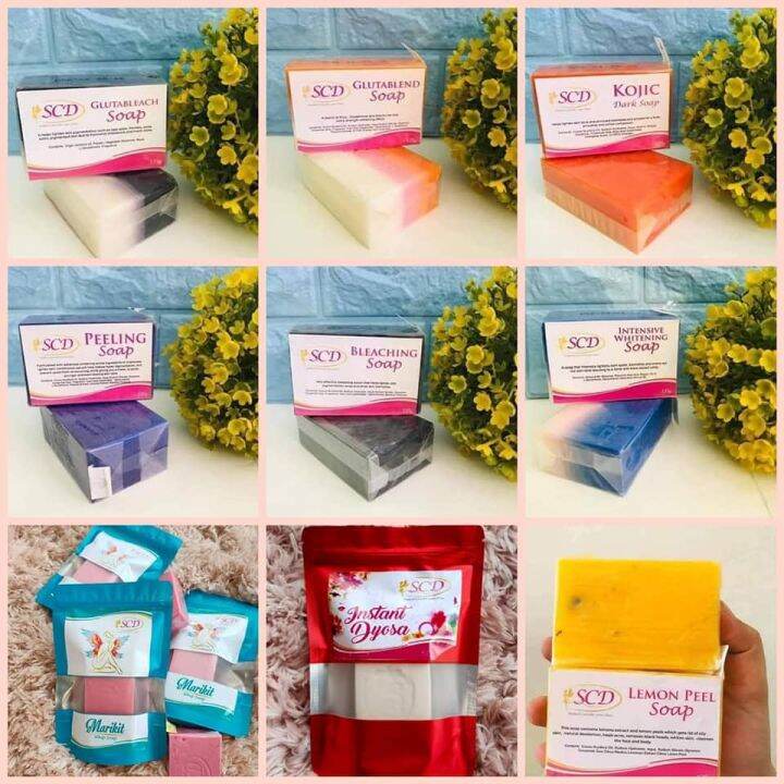 SCD SOAPS ,kOJIC DARK SOAPS,BLEACHING SOAP,LEMON PEEL SOAP,GLUTA BLEACH ...