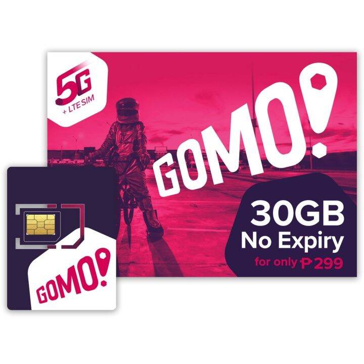 GOMO SIM with 30GB No Expiry | Lazada PH