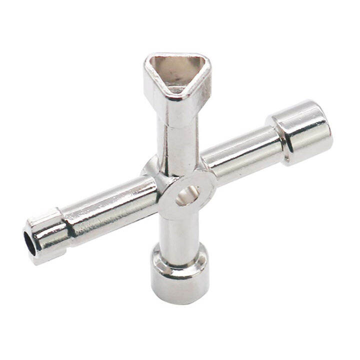 4 Way Utilities Keys Metal Safe 4 Way Service Cross Key for Gas for ...