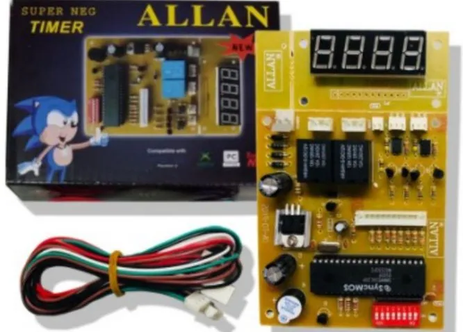 ALLAN TIMER FOR COINSLOT, 4 DIGIT DISPLAY, BEST FOR PISONET and WIFI ...
