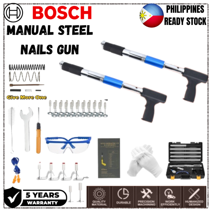 Bosch Manual Steel Nails Gun Ceiling Artifact Tufting Gun Rivet Tool ...