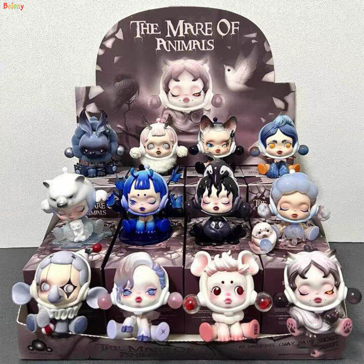 Pop Mart Skullpanda Blind Box Toys 12Pcs Mystery Box Action Figure Cute ...