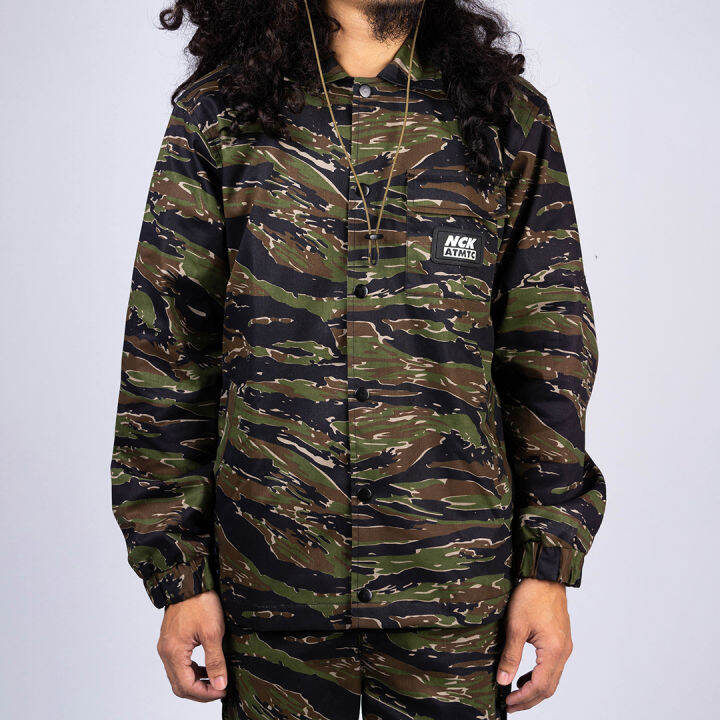 Backwoods Tiger Camou Coach Jacket | Lazada PH