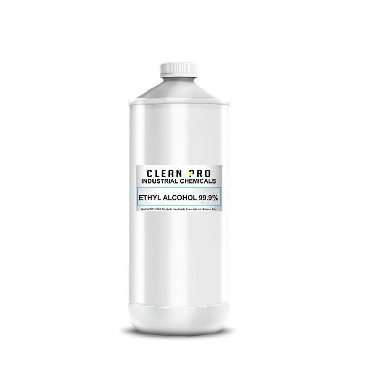 Clean Pro Raw Mat Pure Ethyl Alcohol 99.9 1 Liter | Lazada PH