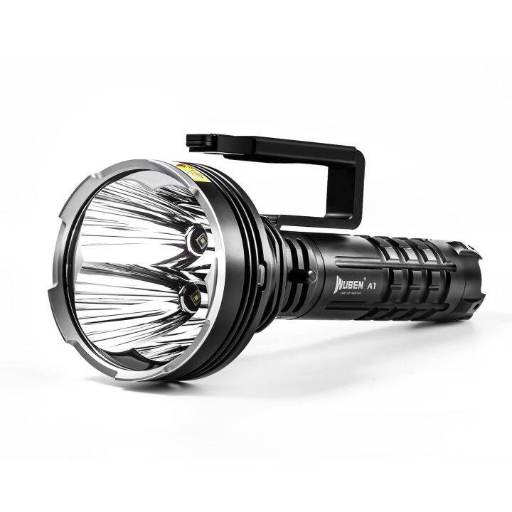 WUBEN A1 Rechargeable Flashlight 20000LM Power Spotlight Flashlight ...