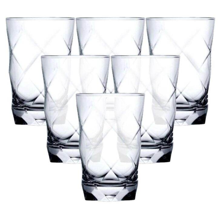 Luminarc Louvre 6pcs 350ml Highball Glass Set - N1807 | Lazada