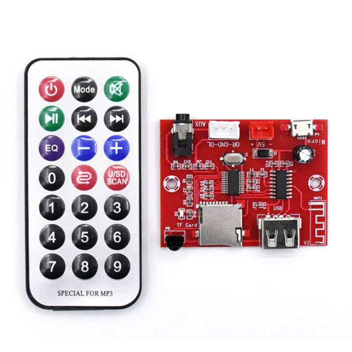 XH-A253 Bluetooth Audio Decoder Board TF Card Audio Decoder Board ...