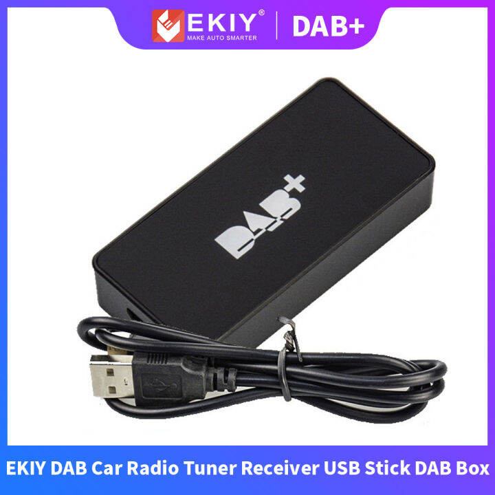 EKIY DAB Tuner Receiver USB Dongle DAB- for Android DVD Antenna Digital ...