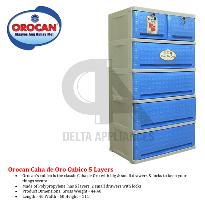 Orocan Caha De Oro Cubico 5 Layers | Lazada PH