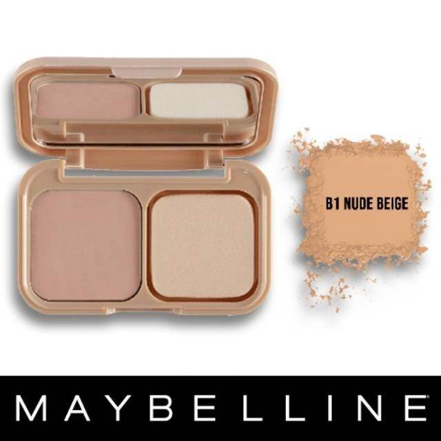Maybelline Dream Satin Skin Two Way Cake B1 Nude Beige Bedak | Lazada ...